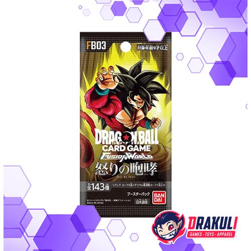 Jual TCG Dragon Ball Booster Pack Fusion World - Raging Roar FB03 - 1 ...