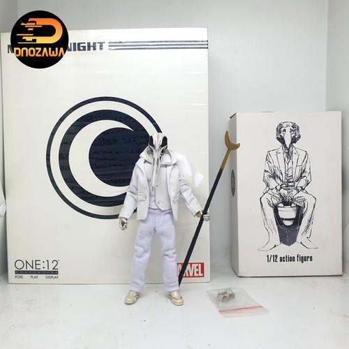 Jual Mezco One:12 Marvel Moon Knight Marc Spector Aton Custom Mr Knight ...