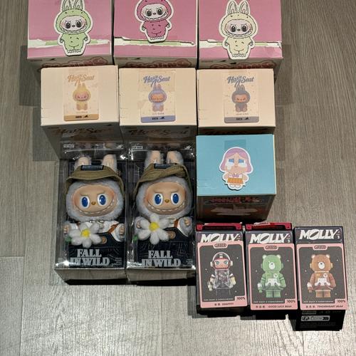 Jual READY Labubu macaron v1 have a seat v2 fall in wild sunset concert ...