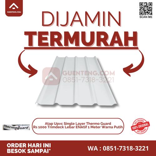 Jual Genteng Atap Upvc Thermoguard Single Layer Rs 1000 Lebar Efektif 1 ...
