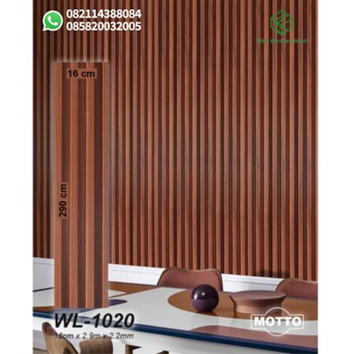 Jual WPC Wall Panel Dinding 3 Meter Kayu Merah - Panjang 3 m - Kota ...