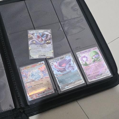 Jual binder album kartu koleksi pokemon 3x3 dengan resleting pokemon ...