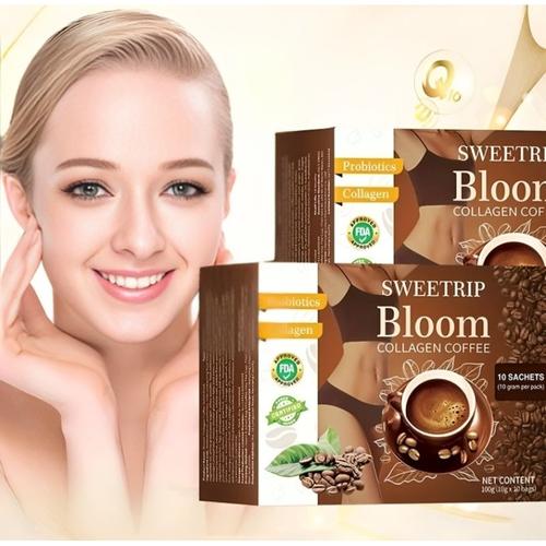 Jual [ISI 10 SACHET] 100gr Bloom Collagen Coffee Instant coffee ...
