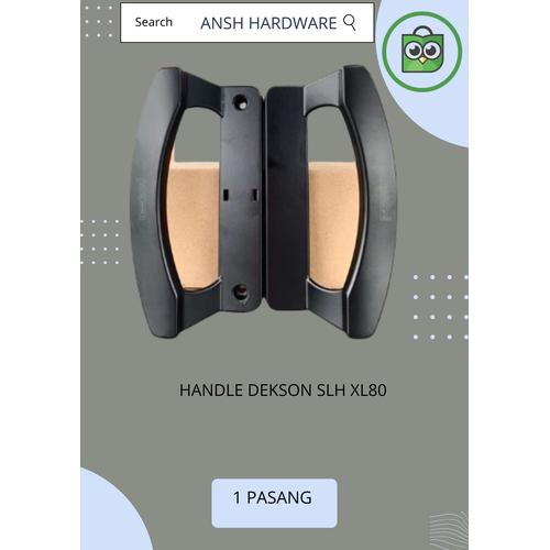 Jual HANDLE DEKSON SLH XL80 Tarikan Pintu Aluminium Sliding Geser hitam - Kota Bekasi - ANSH ...