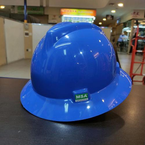 Jual Helm Safety MSA FullBrim Warna Biru - SNI - Jakarta Barat - Berkah ...