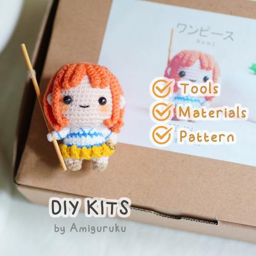 Promo Paket Rajut DIY Kits Amigurumi Boneka Rajut Crochet Nami from One ...
