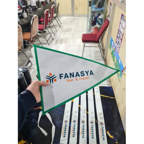 Jual Bendera Travel Custom Full Printing/Bendera Segitiga 2sisi/Bendera ...