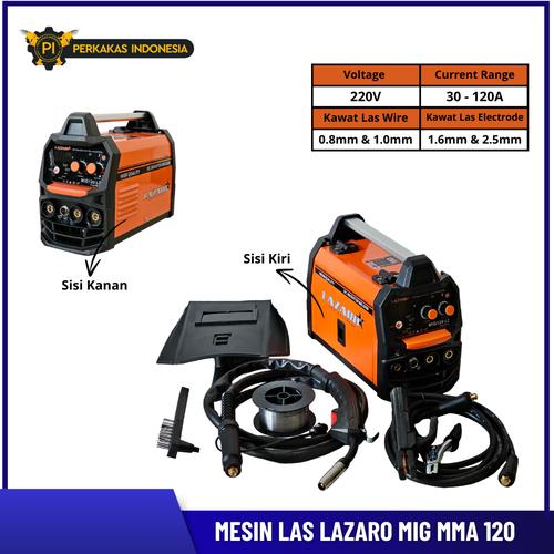Jual Mesin Las LAZARO MIG MMA120 LZ Trafo Las Inverter Mesin Travo Trapo - Kota Surabaya ...