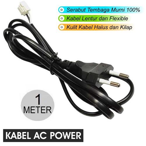 Jual Kabel Power Cord 2x0.5mm - Kabel Power Supply STB - Kabel koneksi ...