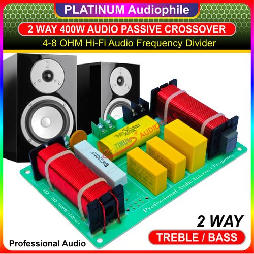 Jual Crossover Pasif 2 Way Treble Bass Passive Speaker Crosover WEAH ...