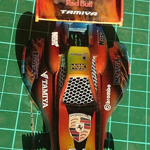 Jual body custom tamiya mini4wd repaint water slide decal international ...