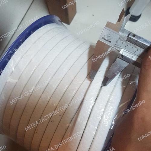 Jual Gland Packing Teflon Pure PTFE Rames Paking Seal Pompa Meter Rol ...