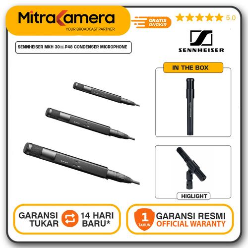 Jual Sennheiser MKH 30-P48 Condenser Microphone - Kota Bandung - MitraKamera Bandung | Tokopedia