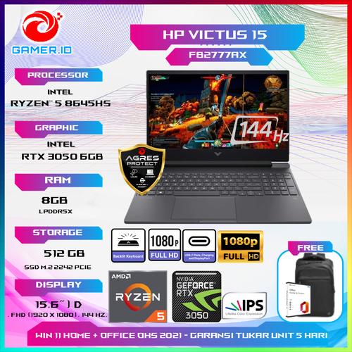 Promo Laptop HP VICTUS 15 FB2777AX / FB2779AX RYZEN 5 8645HS RTX3050 ...