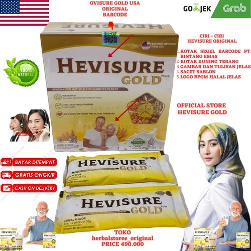 Jual SUSU HEVISURE GOLD OBAT DIABETES INSULIN KENCING MANIS 12 SACHET ...