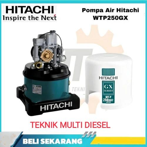Jual Pompa Air Hitachi WTP 250GX Pompa Air ZET Pump Hitachi WTP -250GX ...
