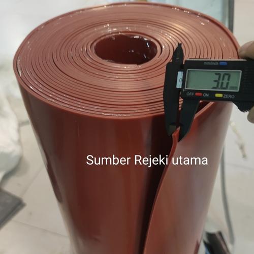 Jual Silicone Rubber Sheet merah 3mm x 100cm x 100cm ( Karet Siliocne ...
