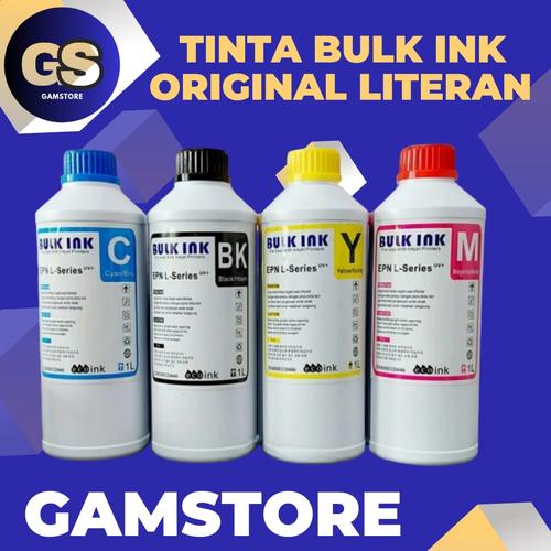 Jual Tinta Bulk ink Premium Untuk Epson L Series 1 liter Bulk ink ...