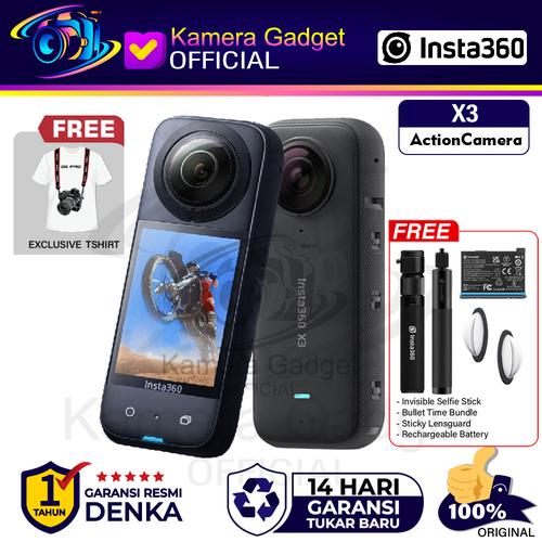 Promo Insta360 ONE X3 Camera Creator Kit / Motorcycle Kit Insta 360 ...
