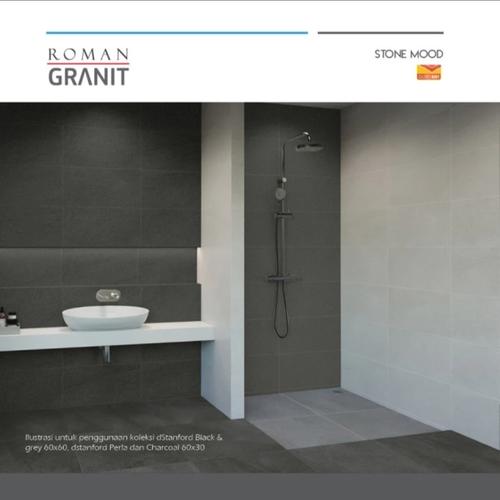 Jual Roman Granit GT605518CR dStanford Grey (Stone Mood) / Granit ...