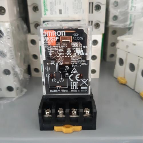 Jual Relay OMRON MKS2P+soket 220 - 24 - 12 VDC ORIGINAL OMRON - 12VDC, SOCKET - Jakarta Pusat ...