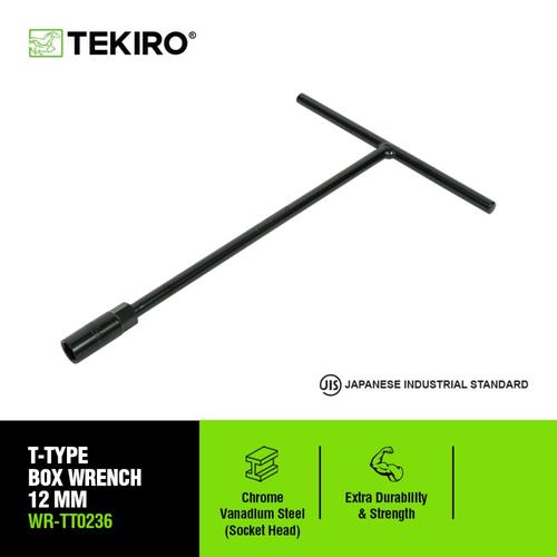Jual TEKIRO T-TYPE BOX WRENCH 12mm KUNCI SOCK TIPE T 12mm - Kab ...