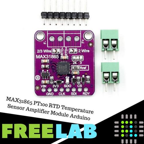 Jual MAX31865 PT100 RTD Temperature Sensor Amplifier Module Arduino ...