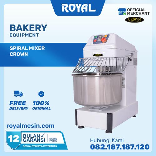Jual Spiral Mixer atau Pengaduk Adonan Roti 30 Liter CROWN S30 ...