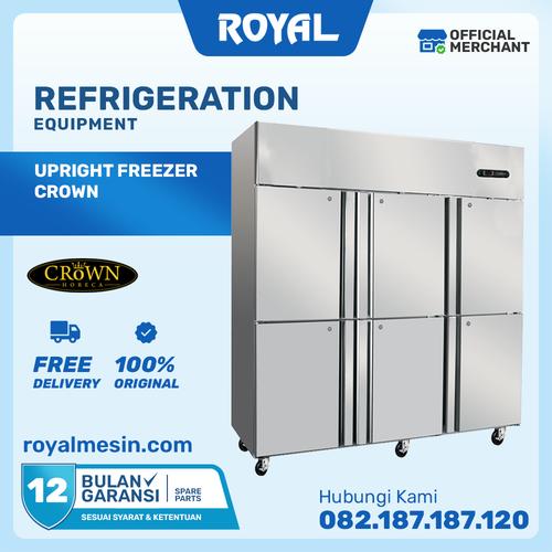 Jual Upright Freezer CROWN D1600 6 Pintu | Kapasitas 1600 Liter ...