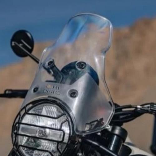 Jual visor windshield custom model Himalayan tinggi - bening - Kota ...