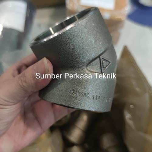 Jual Elbow 45 ° Socket Weld A105 Besi Class 3000 SW 1" inch - Jakarta ...