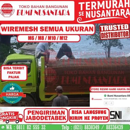 Jual Termin Bisaaa! WIREMESH M6 FULL SNI WIRE MESH 6MM FULL - M12, SNI ...