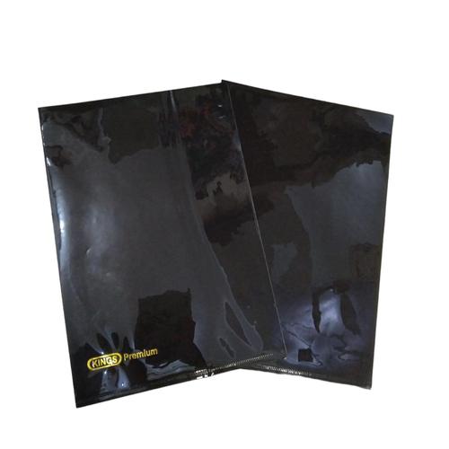 Jual Map L Hitam Plastik Dop Clear Sleeves Map Dokumen Slip Non ...