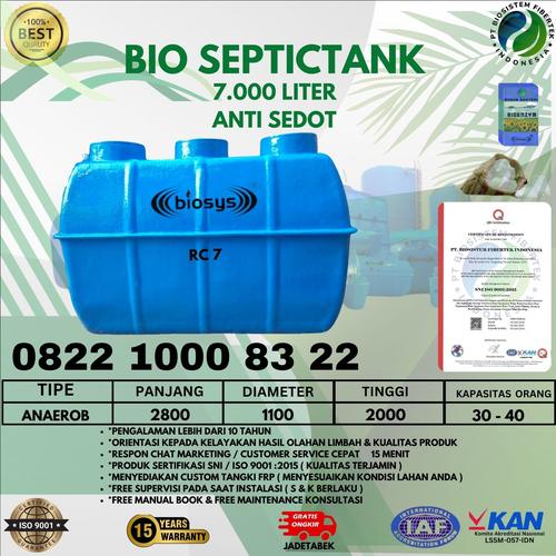 Jual Bio Septic tank Biosys Tipe RC 7 / 7.000 liter - Septic tank Bio ...