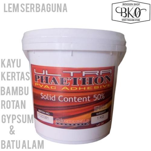 Jual Lem Lem Serbaguna Ultra Phaeton 1Kg Batu Alam Gypsum Kayu Rotan ...