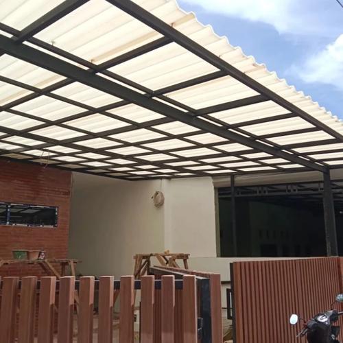 Jual kanopi atap alderon trisulen semi transparan - Kota Tangerang ...