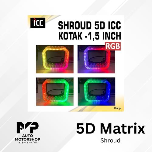 Jual Shroud Projie RGB ICC 5D Matrix 1.5 Inch Bluetooth App Original ...