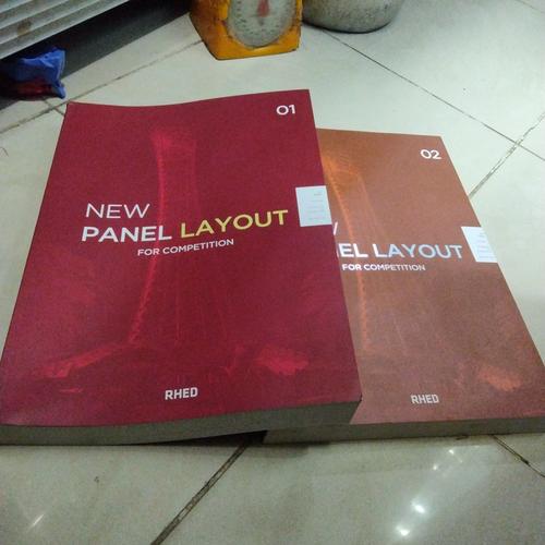 Jual BUKU ARCHITECTURE NEW PANEL LAYOUT FOR COMPETITION JILID 1 & 2 ...