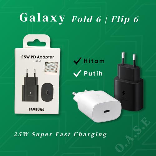 Jual Adapter Kepala Charger Samsung Galaxy Z Fold 6 Z Flip 6 Adaptor ...