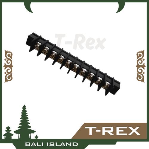 Jual Terminal Block Hitam 10P PCB 10 P KF45 10 Pin KF 45 With Ears ...