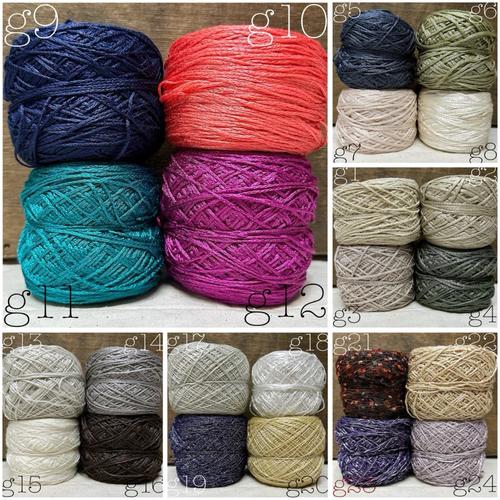 Jual Benang Rajut Linen / Benang Pita Part 2 - Kota Malang - Syedayarn ...