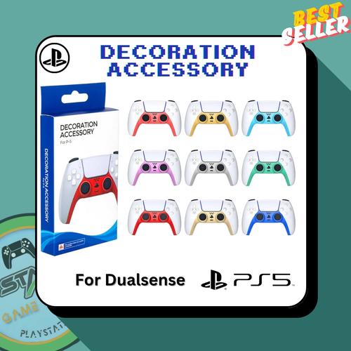 Jual Decoration Accessory Face Strip DualSense Stik Stick PS5 - Hijau ...