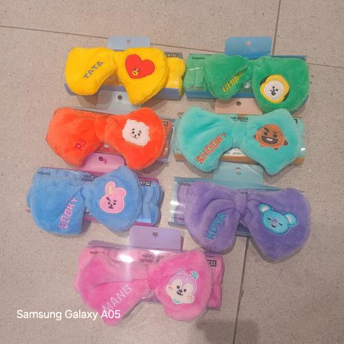 Jual Ikat Kepala Cantik Aksesoris Rambut - Miniso BT21 Collection ...