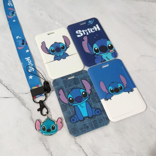 Jual Kalung Holder Kartu Lucu Karakter Stitch/ ID Card Holder Name Tag ...