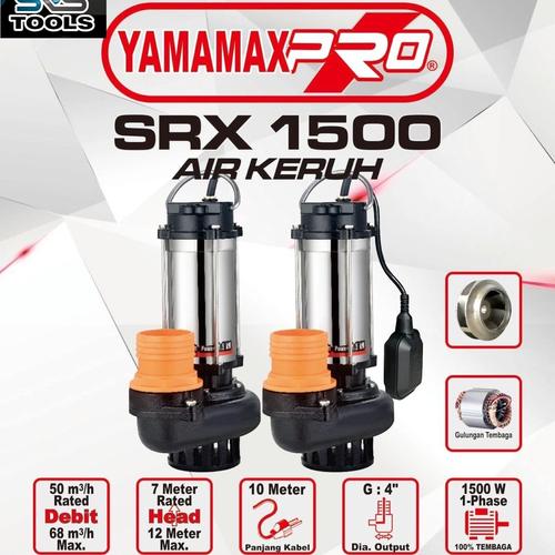 Jual YAMAMAX PRO SRX 1500 Mesin Pompa Celup Air Kotor Keruh Bersih 4 ...