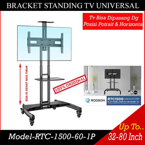 Jual Braket standing tv Braket stand TV 55 60 65 70 75 80 inch ...