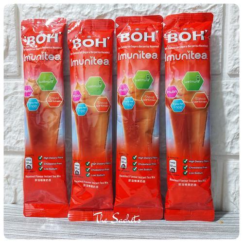 Jual BOH Imunitea Hazelnut Flavour Instant Tea Mix Sachet - Kota ...