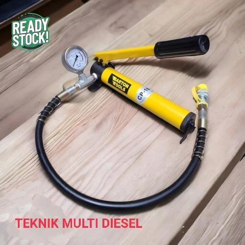 Jual Hydraulic Pump 400ml Pressure Gauge CP-180 Pompa Hidrolik 400cc Manual - Jakarta Barat ...