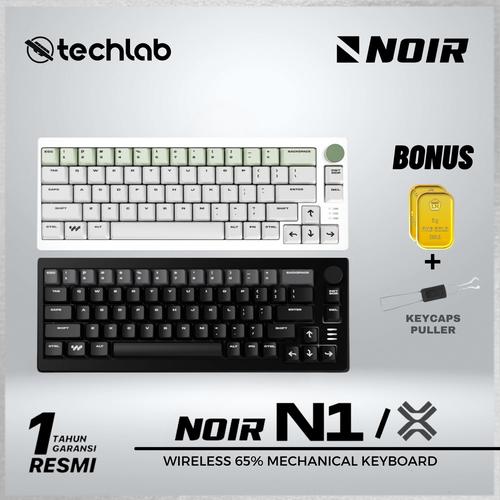 Promo Noir N1-X / N1X Wireless Mechanical Gaming Keyboard VIA ...