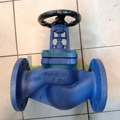Jual Globe Valve Ari Armaturen Arifaba flange PN16 1 1/2 inchi DN40 ...